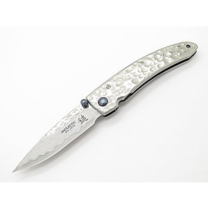 Mcusta Seki Japan Tsuchi MC-113D Small VG-10 Damascus Folding Pocket Knife