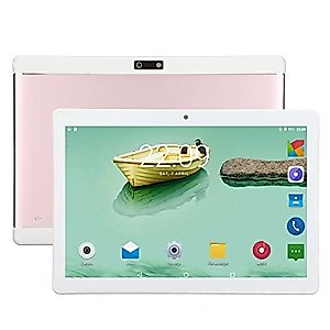 10 Inch Tablet for Android 11, 2 in 1 3G Phone Tablet with 1960x1080 IPS HD Touchscreen, Dual Sim Card Slot, 32GB ROM 2GB RAM, 128GB Expandable, Octa Core Processor, 2MP 5MP Dual Camera(Pink)