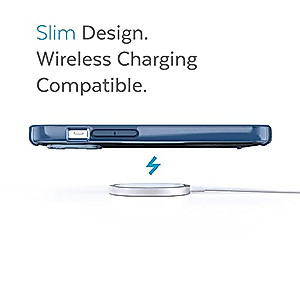 Speck Products Gemshell iPhone 13 Case, Glass Navy/Winter Navy