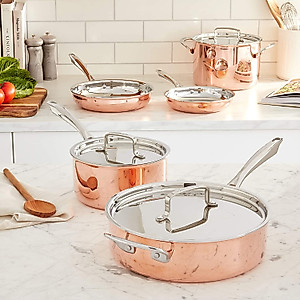 Cuisinart - CTPP-8 Cuisinart Copper Collection Cookware Set, Medium