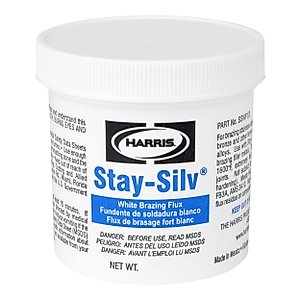 Harris SSWF1 Stay Silv Brazing Flux, 1 lb. Jar, White