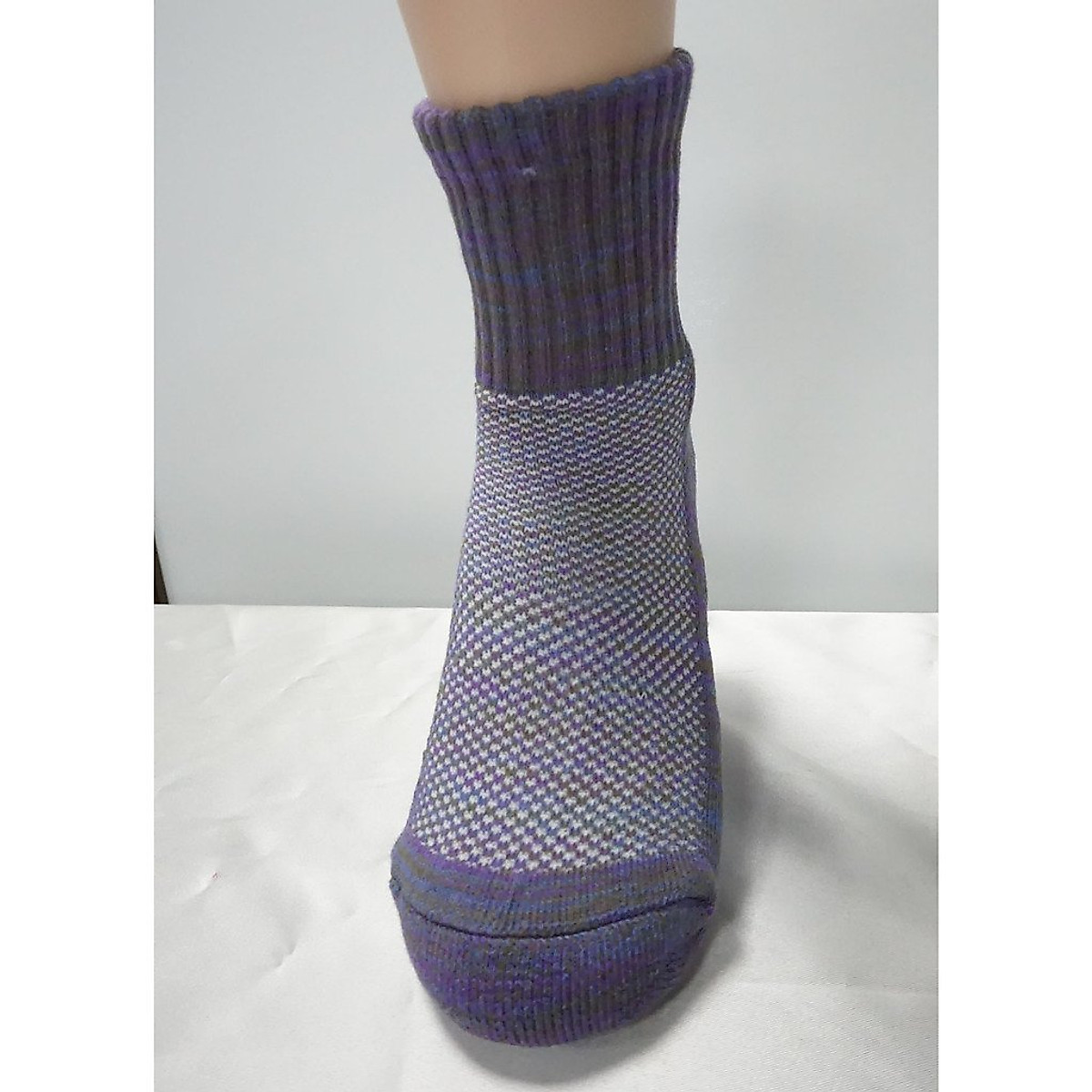 SEOULSTORY7 5Pack Women's Mid Cushion Low Cut Hiking/Camping/Performance Socks Multi Color Medium