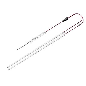 jimwhen 4FT LED Retrofit Kit,24W Magnetic LED Troffer Retrofit Kit 2x4 FT,3600LM,5000K Daylight White, T8 T10 T12 Fluorescent Replacement, NOT Dimmable, 1 Driver 2 Tubes Per Kit