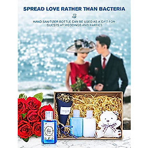 OceanTeda 2oz Empty Hand Sanitizer Travel Size Bottles 50pcs, Plastic Mini Clear Refillable Flip-Top for Hand Sanitizer Shampoo Baby Shower Containers