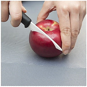 Mind Reader E-Z Board Disposable Plastic Cutting Board, 20 Square Feet, Easy Clean-Up and Convenient Use, Ideal for Camping, Hunting, Boating, and For People With Food Allergies, Clear