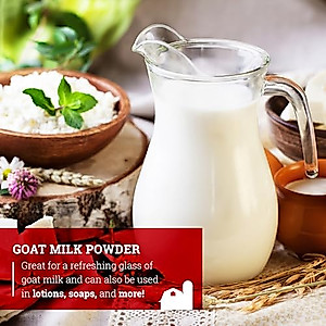 Hoosier Hill Farm Goat Milk Powder, 1LB (Pack of 1)