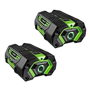 EGO Power+ BA2800T-2 56-Volt 5.0Ah ARC Lithium™ Batteries with Fuel Gauge - Two Pack