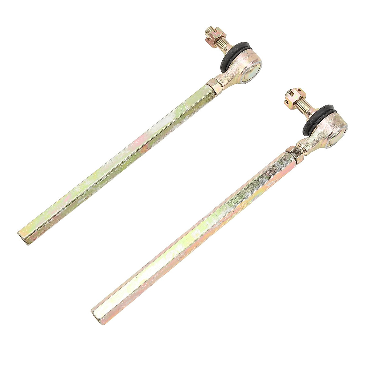 Tie Rod Head Joint, High Hardness Alloy Steel M10 10mm Forged Joint for 110cc 125cc 150cc 200cc Go Kart