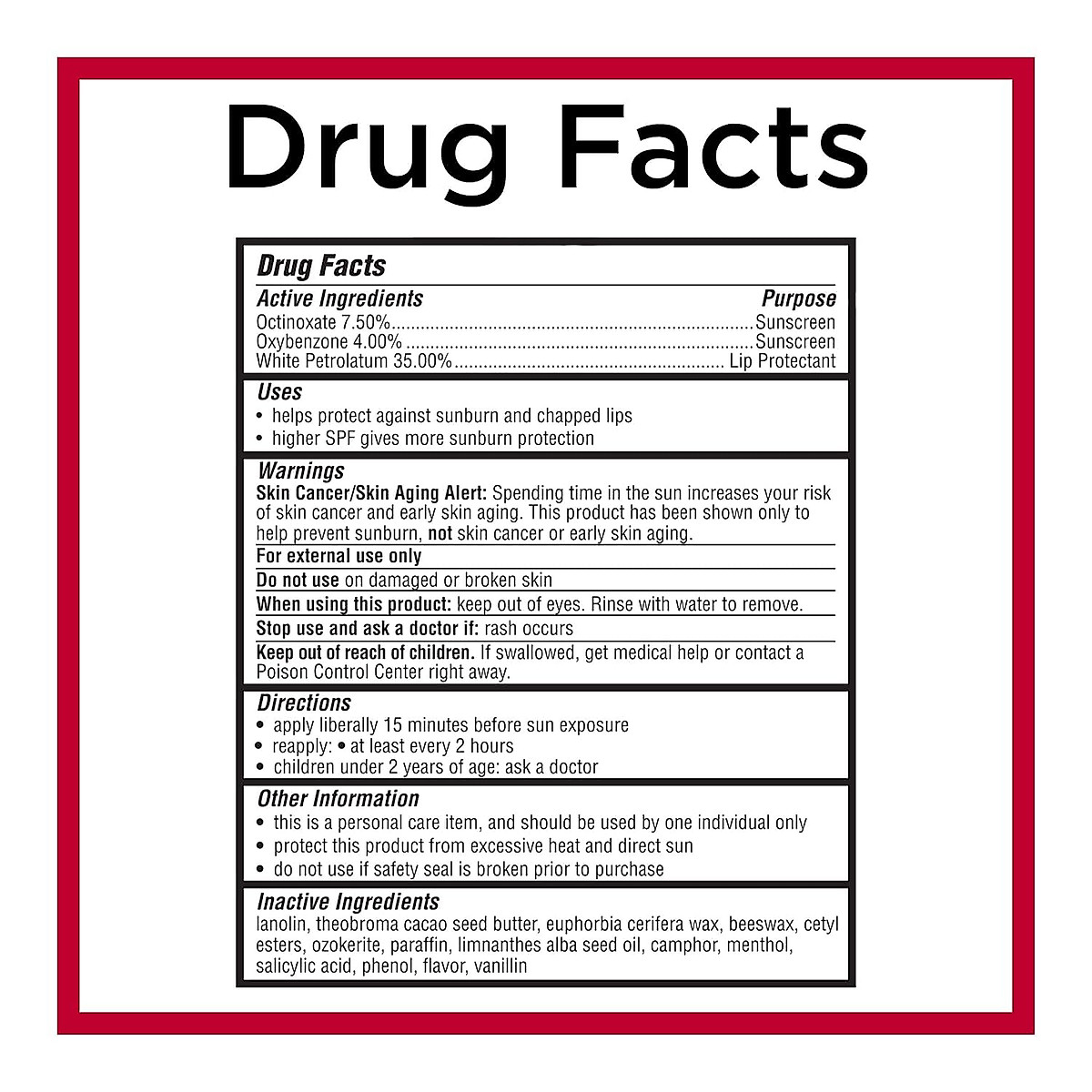 Carmex Lip Balm, Moisturizing, Original.15 Ounce, 3 ct. (Four Packs of 3)