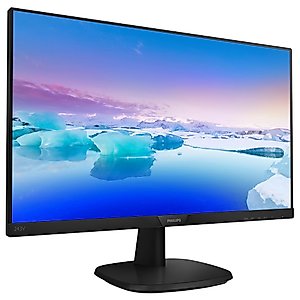 PHILIPS V-line 243V7QDSB 24-inch 1920 x 1080 Full HD LED Computer Monitor