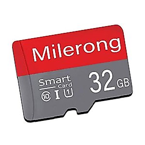 Milerong 32GB Micro SD Card, Ultra MicroSDHC UHS-I Memory Card - 98MB/s, C10, U1, Full HD V10, Ultra High Speed TF Card for Smart Phone/Bluetooth Speaker/Dash Cam