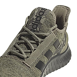 adidas Men's Kaptir 2.0 Running Shoe, Orbit Green/Black/Black, 10.5