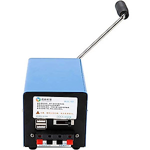 YaeTek Portable Generator Hand Crank Charger Generator USB Generator Inverter Outdoor Multifunction Manual Crank Generator for Travel Camping Hiking Survial