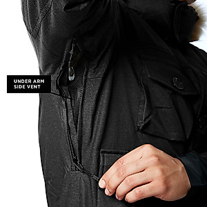 Triple F.A.T. Goose Men's Rockland - Men's Winter Parka - Winter Jackets For Men - Puffer Jacket Men - Mens Down Coats (Black, Medium)