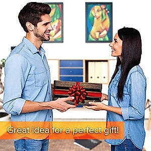 Rustic Mail Holder Wall Mount ~ Key and Mail Organizer for Wall Decorative with 3 Key Hooks ~ Key Hanger for Wall, Entryway, Bathroom, Living Room, Kitchen (Brown)