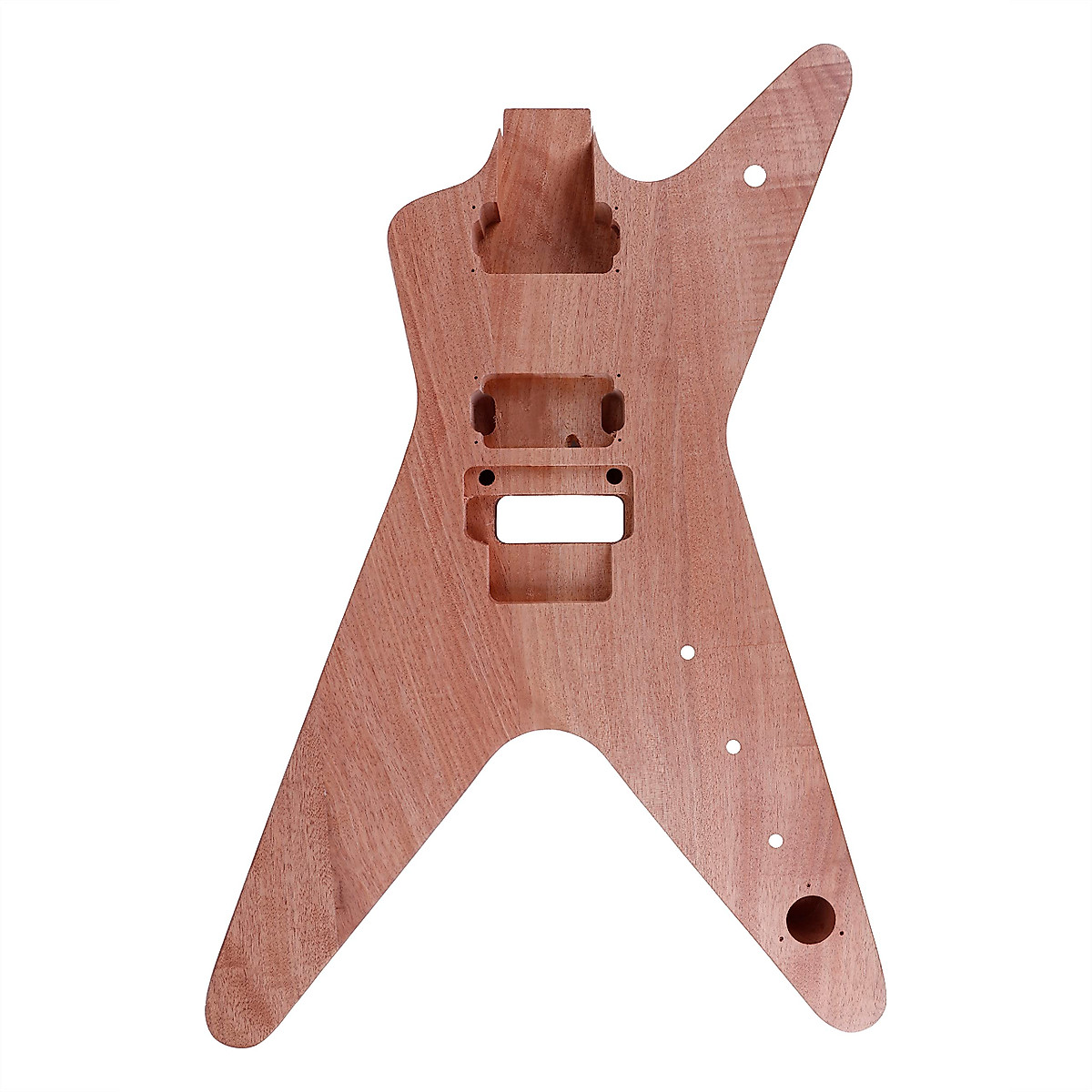 Leo Jaymz DIY Electric Guitar Kits with Mahogany Body and Neck - Laurel Wood Fingerboard and All Components Included (ML)