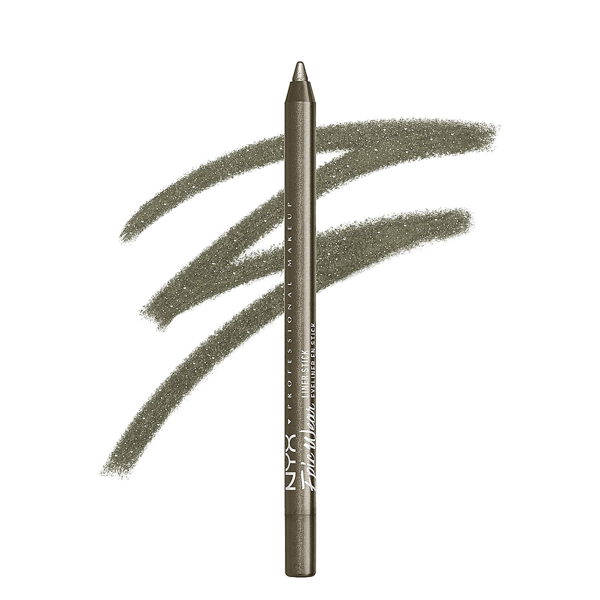 NYX PROFESSIONAL MAKEUP Epic Wear Liner Stick, Long-Lasting Eyeliner Pencil - All Time Olive