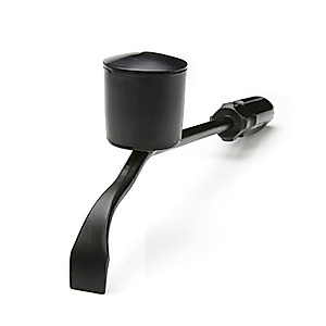 Steelman HubCap Remover Auto Tool for Mechanics, Heavy-Duty Steel, Large/Rubber Hammer Face, Wide Prying Blade, Knobbed Handle