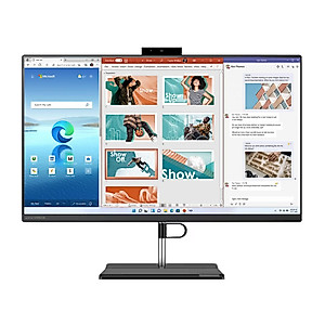 Lenovo V30a All-in-one Desktop Computer, 21.5" FHD IPS Anti-Glare Display, 16GB DDR4 RAM, 1TB PCIe SSD, Intel Core i3 Processor, Wi-Fi, Webcam, DVD-RW, HDMI, Extra Monitor Support, Windows 11 Pro