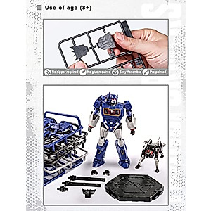 Transformers Soundwave Ravage Figure Model Kit – Cybertron Easy to Assemble 3D Articulated Action Pre Painted Collectible Series Toys Hobby 08112