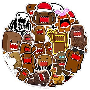 20 Pcs Stickers Pack Domo Colorful Vinyl Waterproof Aesthetic for Laptop Water Bottle Bumper Car Bike Luggage Guitar Skateboard
