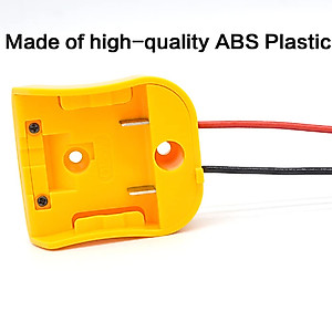 IRONFACE Adapter for DEWALT 12v Max Battery, Power Connector,Power Tool Battery Converters,Color Random（Black or Yellow）
