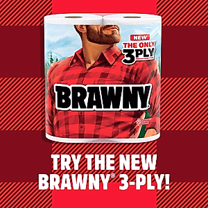 Brawny® Pick-A-Size® Paper Towels, 1 Mega Roll = 4 Regular Rolls