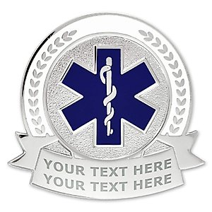 PinMart's EMS EMT Medical Healthcare Doctor Engravable Personalized Lapel Pin