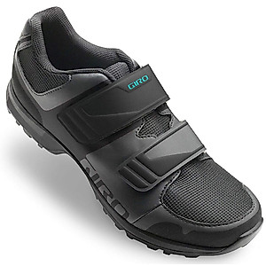 Giro Berm W Womens Mountain Cycling Shoes - Titanium/Dark Shadow (2021), 38