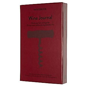 Moleskine Passion Journal, Wine, Hard Cover, Large (5" x 8.25") Bordeaux Red, 400 Pages