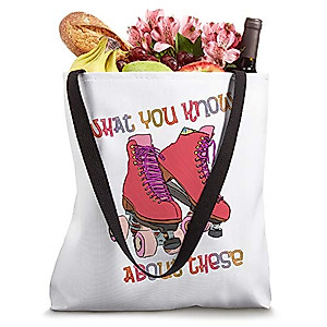 80s Roller Skates - Roller Skating - Disco Skates - Vintage Tote Bag