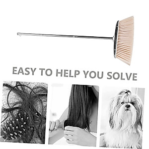 Hoement Cleaning Broom Household Cleaning Supply Stable Broom Portable Air Conditioners Household Brooms Bathtub Broom Kitchen Broom Squeegee Broom Cleaning Tool Khaki Stainless Steel