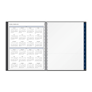 Blue Sky 2023 Weekly and Monthly Planner, January - December, 8.5" x 11", Flexible Cover, Wirebound, Passages (142073)
