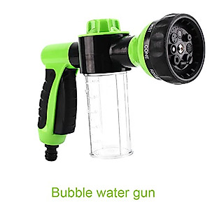 Foam Water Sprayer,Car Foam Hose Sprayer Dispenser 8 Watering Patterns Wash Cleaning Tool