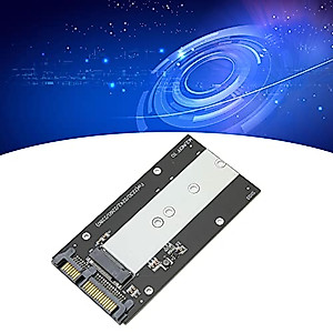 Gaeirt SSD Converter Adapter, Mass Storage Interface SSD Converter Card Easy to Use PCB Material for B Key M.2 NGFF SSD