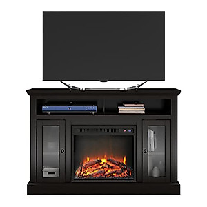 Ameriwood Home Chicago Electric Fireplace TV Console for TVs up to a 50", Espresso