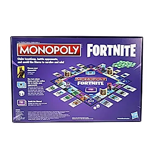 Monopoly: Fortnite Edition Board Game Inspired by Fortnite Video Game Ages 13 & Up