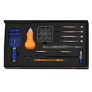 Ewatchparts DELUXE 12 WATCH STRAP OR LEATHER RUBBER BAND CHANGING TOOL KIT COMPATIBLE WITH IWC PILOT