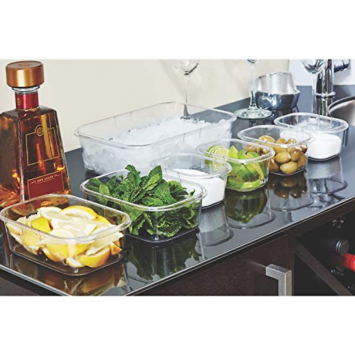 Rubbermaid Brilliance Leak-Proof Food Storage Containers with Airtight Lids, Set of 7 (14 Pieces Total) | BPA-Free & Stain Resistant