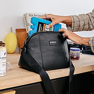 Igloo Black Premium Luxe Crossbody Softsided Bag