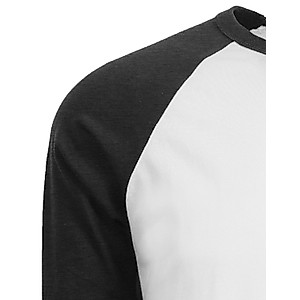 Mens Cute Funny Pumpkin Domo-kun 3/4 Sleeve Raglan Tee/t-shirt Red XX-Large