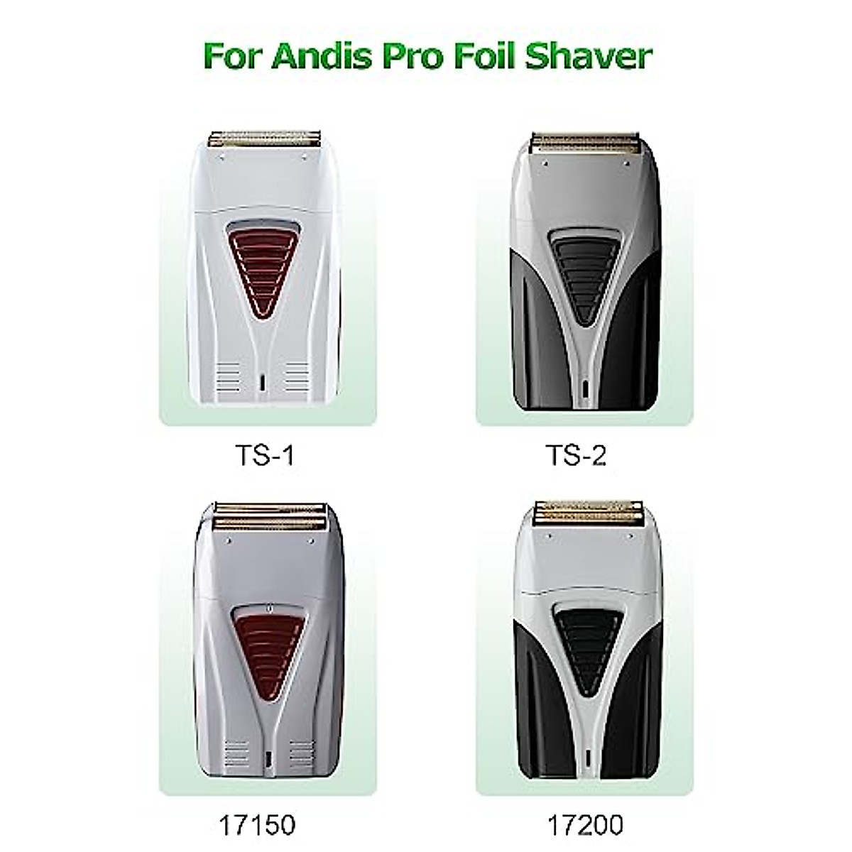 Replacement Charger for Andis 17150 17165 Shavers Charger ProFoil Lithium TS-1 TS-2, Arkare 5V 1A Electric Shaver Charger 5FT, Compatible for Andis Pro Foil Shaver