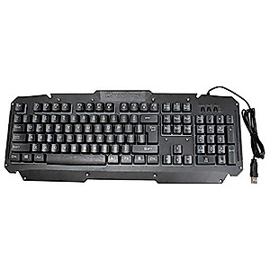 Deeoee Premium USB Wired Backlit Gaming Mechanical Keyboard for Computer PC Laptop Game Player Equipment Accessories