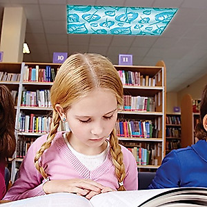 Educational Insights The Original Seasonal Themed Light Filters 3-Pack, Reduce Glare, Easy Setup for Office, Hospitals, Home & Classrooms