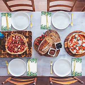 100 Pieces Eucalyptus Napkins 3 Ply Sage Green Paper Napkins Disposable Hand Towels Green Leaves Dinner Paper Decorative Guest Napkins Bathroom for Kitchen Cocktail Parties Bridal Shower