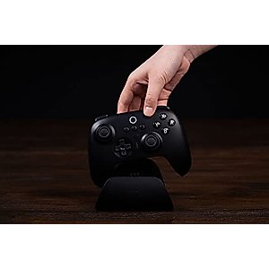 8Bitdo Ultimate Bluetooth Controller with Charging Dock for Switch and Windows, Black