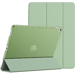 JETech Case for iPad Pro 12.9 Inch (1st and 2nd Generation, 2015 and 2017 Model), Auto Wake/Sleep (Matcha Green)