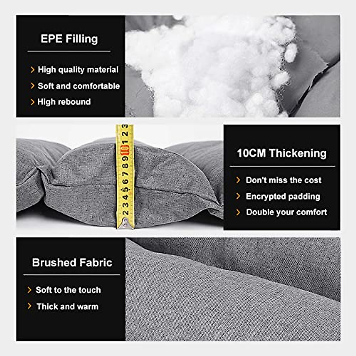 ABaippj Zero Gravity Lawn Chair Anti Gravity Lounge Chair Adjustable Recliner w/Pillow & Cup Holder Outdoor Camp Chair for Poolside Backyard Beach, Support 440lbs