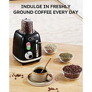 Sangcon 800W Blender for Shakes and Smoothies with 57 Oz Glass Jar & 10 Oz Grinding Cup, Smoothie Blenders and Food Processor Combo for Kitchen with 2 Speeds + Pulse, 6 Fins Blade & Grinding Blade