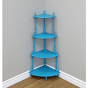 Frenchi Home Furnishing Kid's 4-Tier Shelves